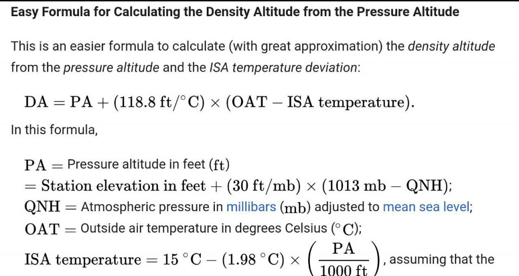 کاهش performance هواپیما در گرمای تابستان – مرکز آموزش هوانوردی ایران